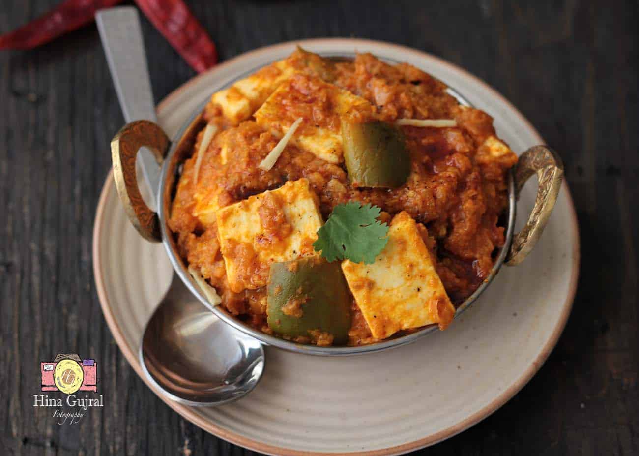 Restaurant Style Kadhai Paneer Recipe - Fun FOOD and Frolic