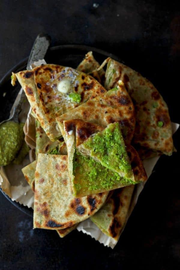 Matar Paratha Recipe - Fun FOOD Frolic