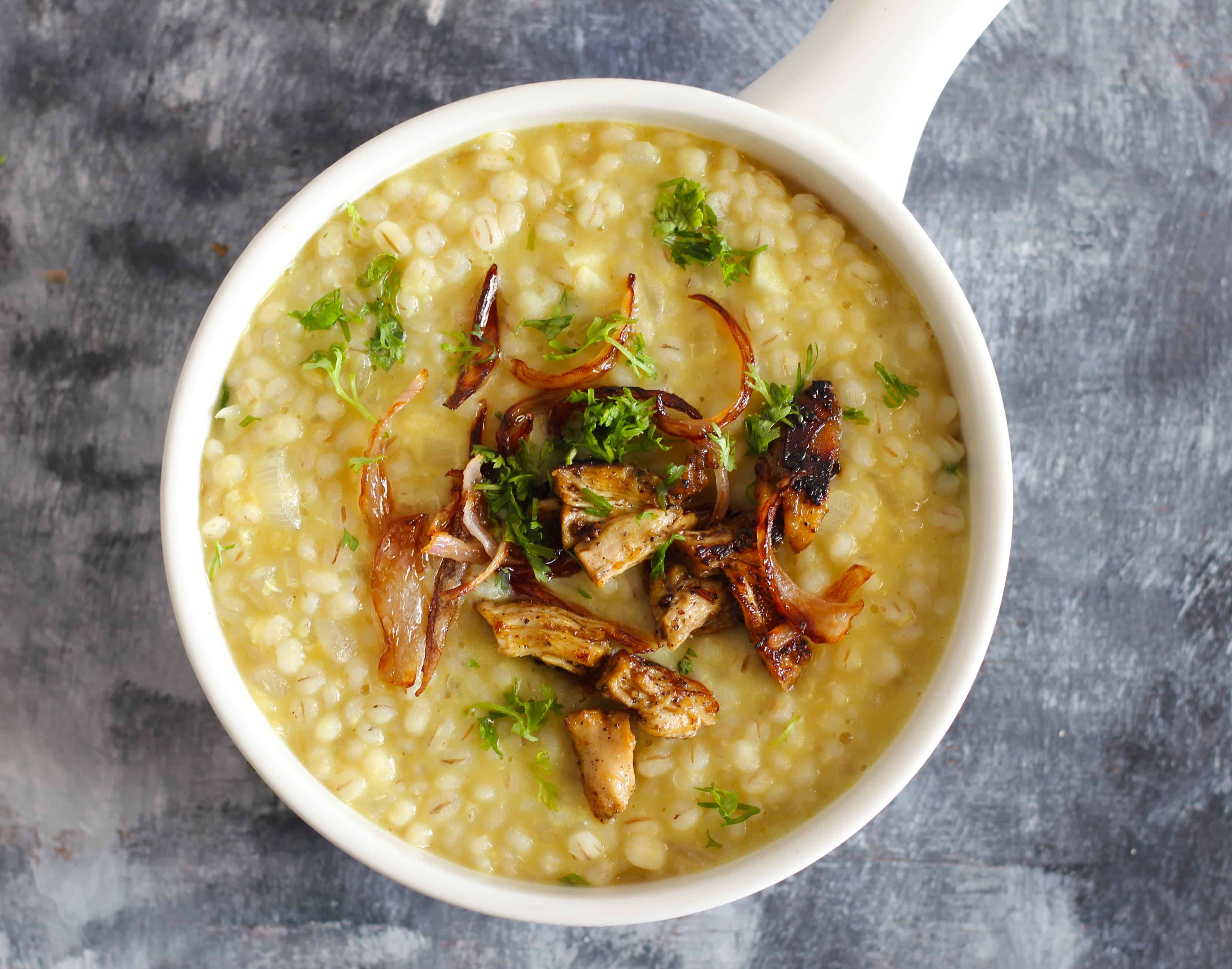 Barley Risotto Recipe with Chicken - Fun FOOD and Frolic