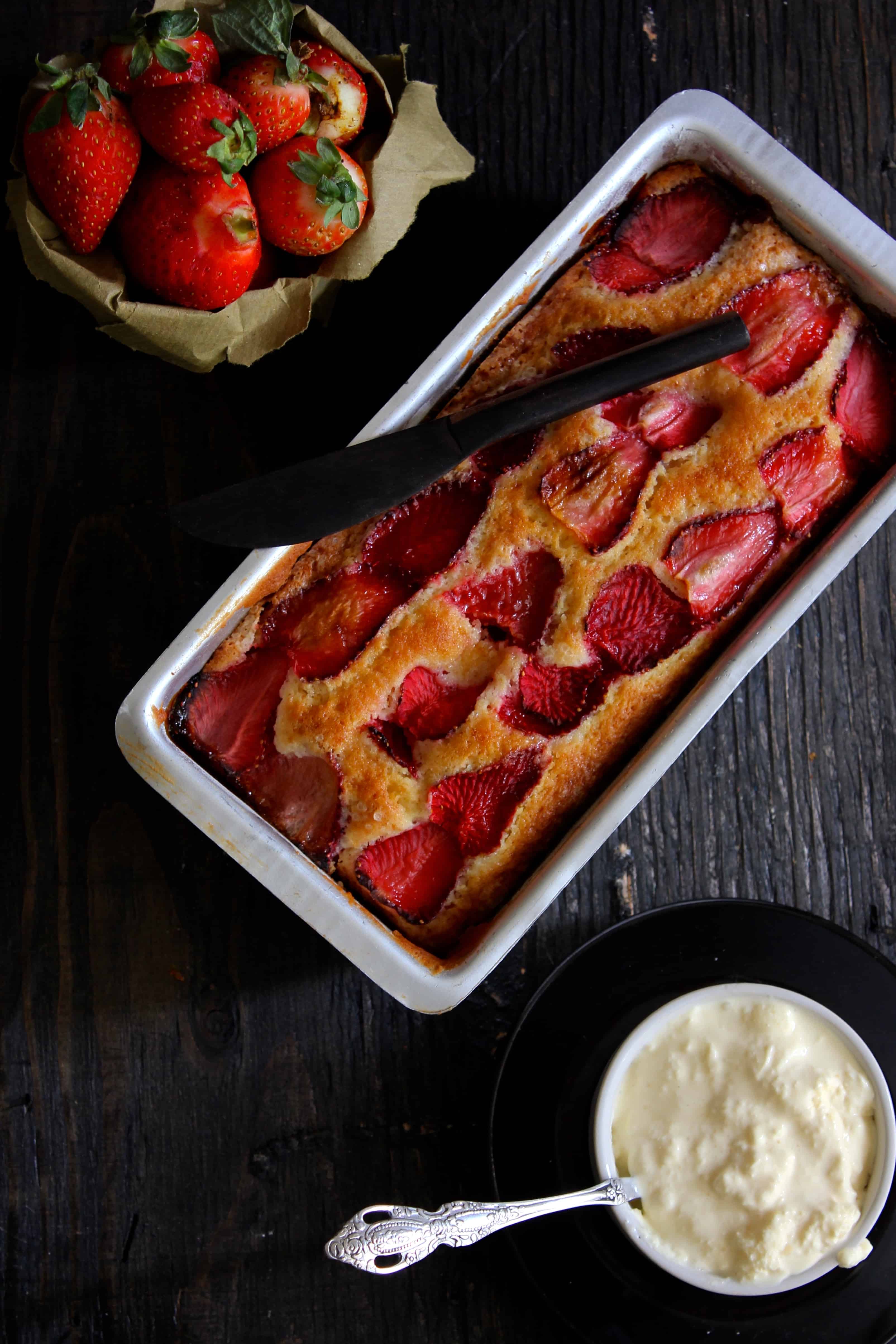 Tea Time Strawberry Cake Recipe - Fun FOOD and Frolic