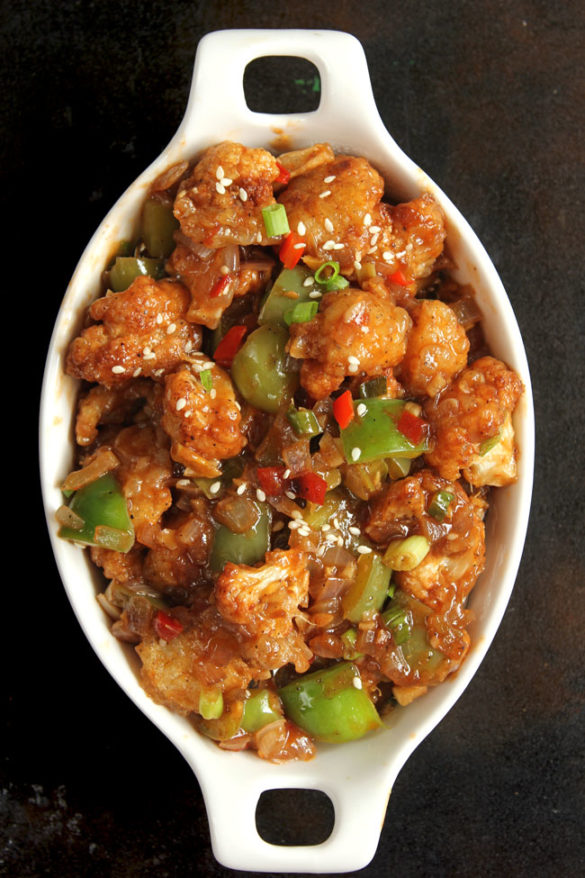 Gobi Manchurian Recipe (Cauliflower Manchurian) - Fun FOOD Frolic