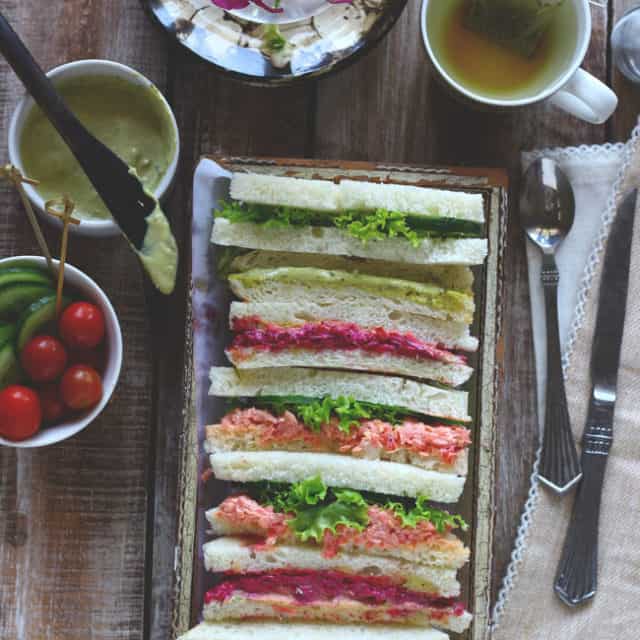 Teatime Sandwich Recipe - Fun FOOD Frolic