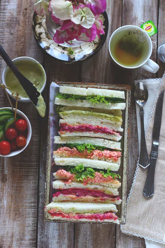 Teatime Sandwich Recipe - Fun FOOD Frolic