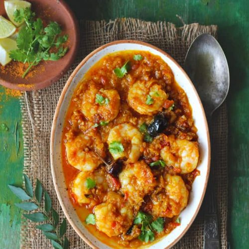 Prawn Masala Recipe (Shrimp Masala) - Fun FOOD Frolic