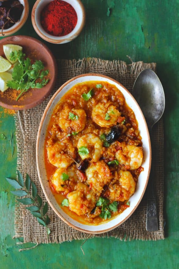 Prawn Masala Recipe (Shrimp Masala) - Fun FOOD Frolic