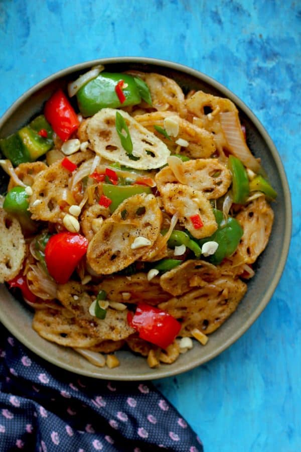 Crispy Lotus Stem Recipe - Fun FOOD Frolic