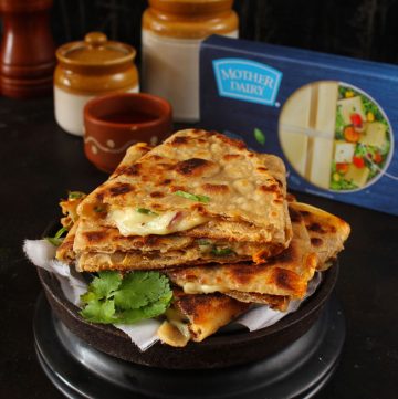 Egg Paratha Recipe | Stuffed Egg Paratha - Fun FOOD Frolic