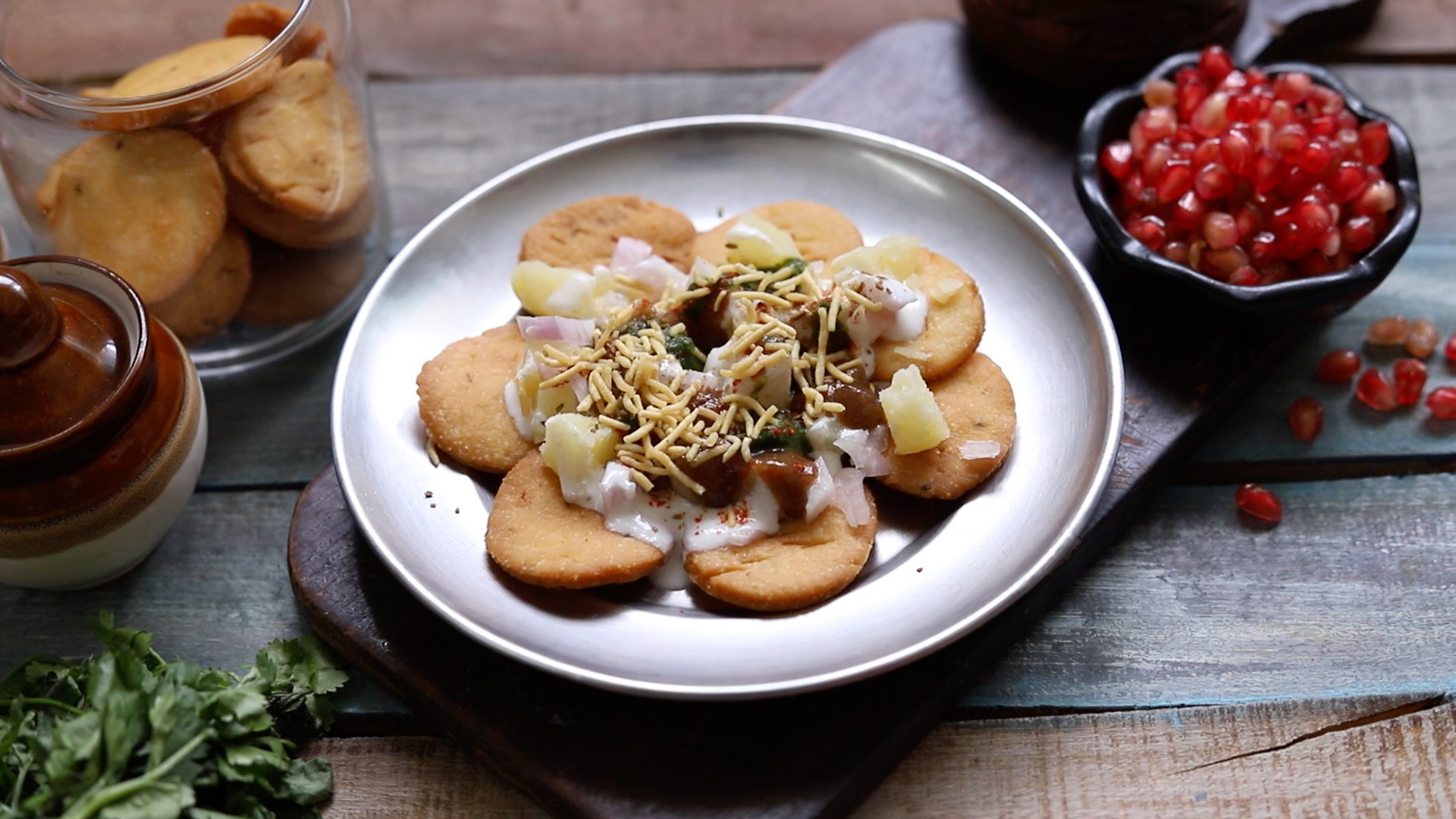Dahi Papdi Chaat Recipe - Fun FOOD Frolic