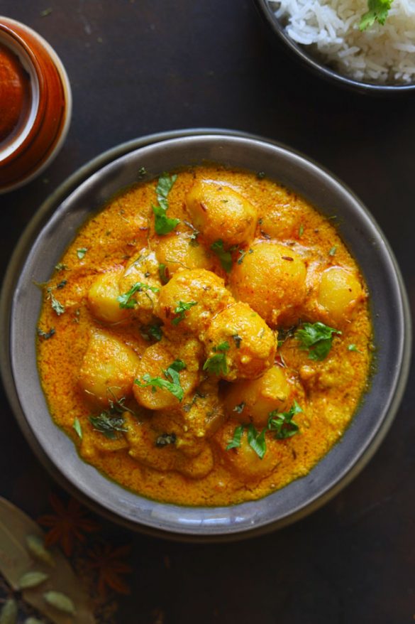 Dum Aloo Recipe (Instant Pot & Stovetop) - Fun FOOD Frolic