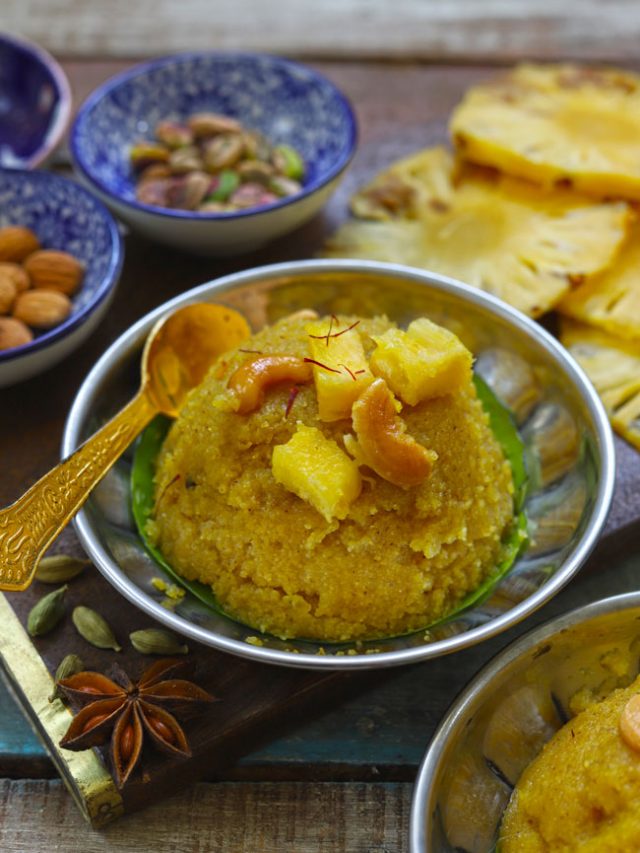 Pineapple Halwa - Fun FOOD Frolic