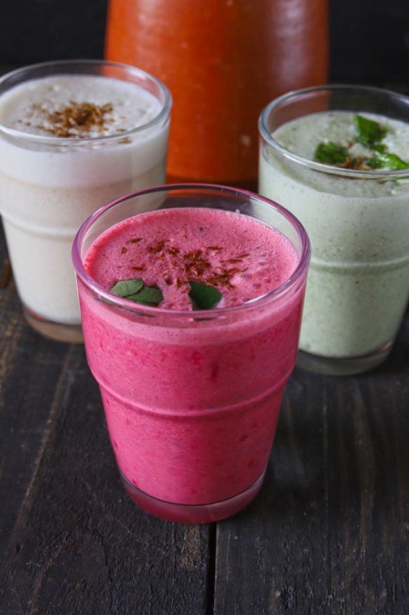 Chaas Recipe (Indian Buttermilk 3 Flavours) - Fun FOOD Frolic