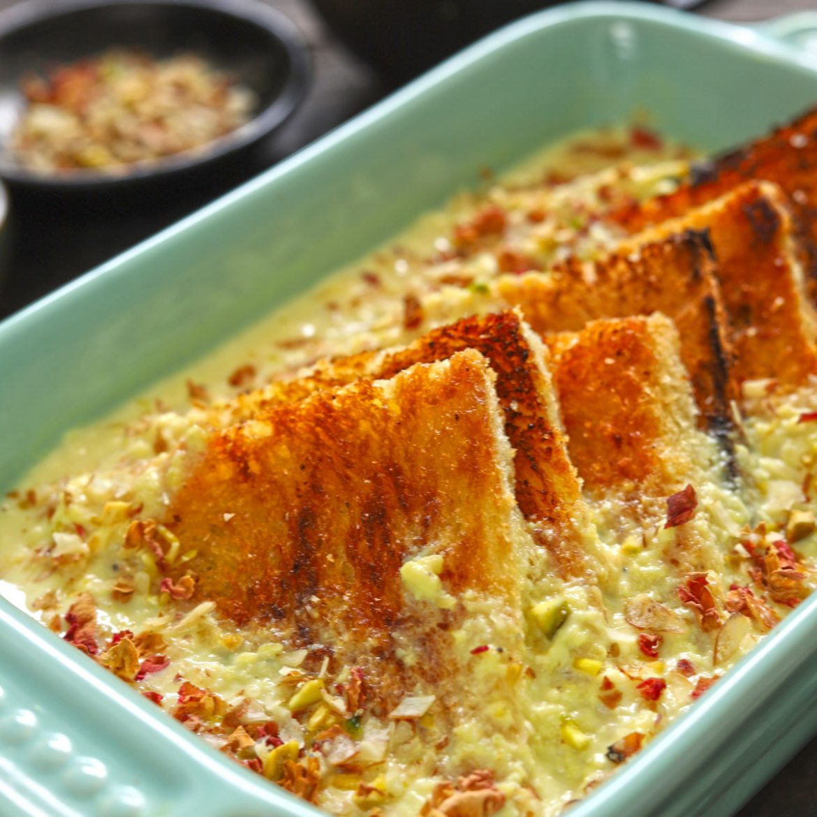 Baked Shahi Tukra Recipe - Fun FOOD Frolic