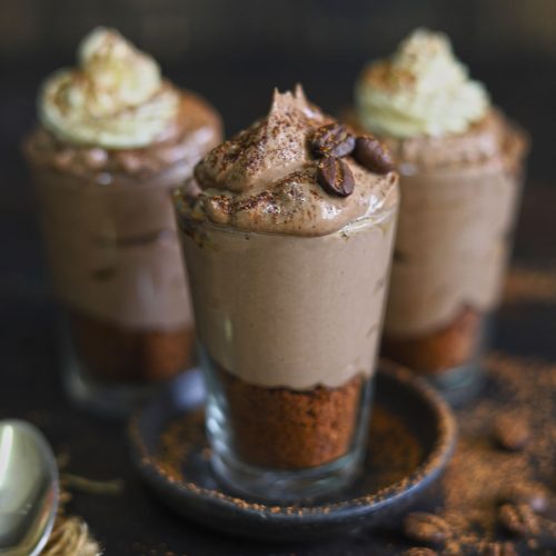 Chocolate Mousse In Shot Glass