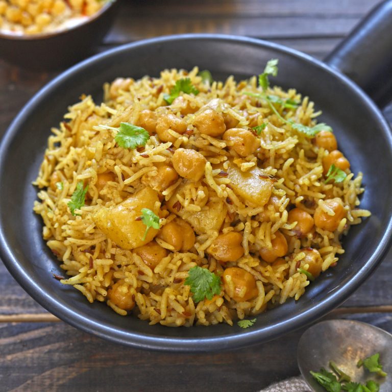 Chicken Pulao Recipe (Instant Pot) - Fun FOOD Frolic