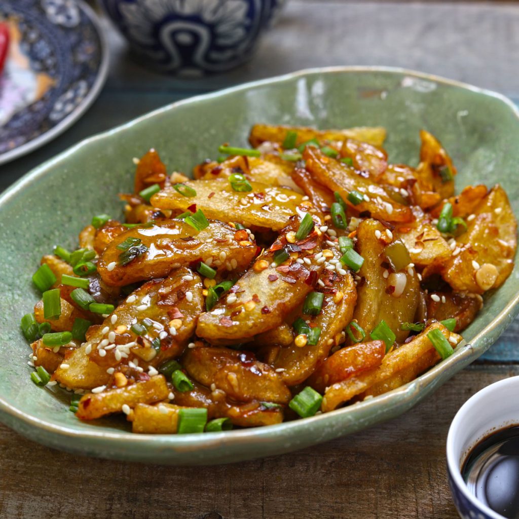 Honey Chilli Potato Recipe - Fun FOOD Frolic