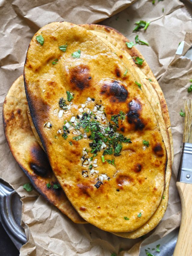 Whole Wheat Naan - Fun FOOD Frolic