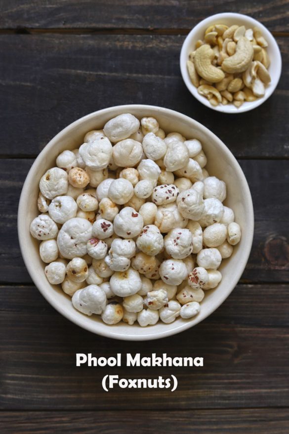 Phool Makhana Curry (Makhana Sabzi) - Fun FOOD Frolic