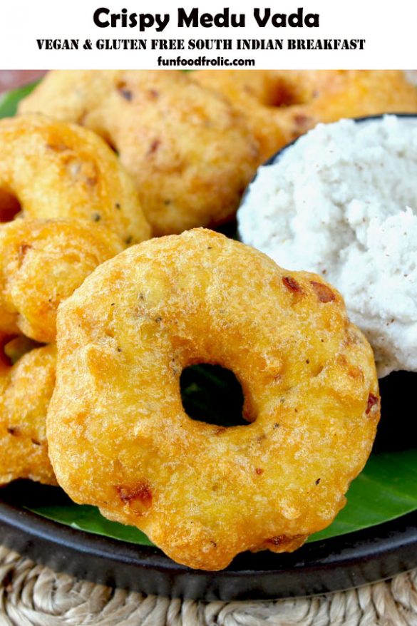 Medu Vada Recipe - Fun FOOD Frolic