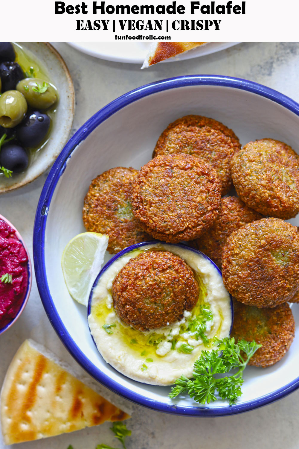 Falafel Recipe - Fun FOOD Frolic