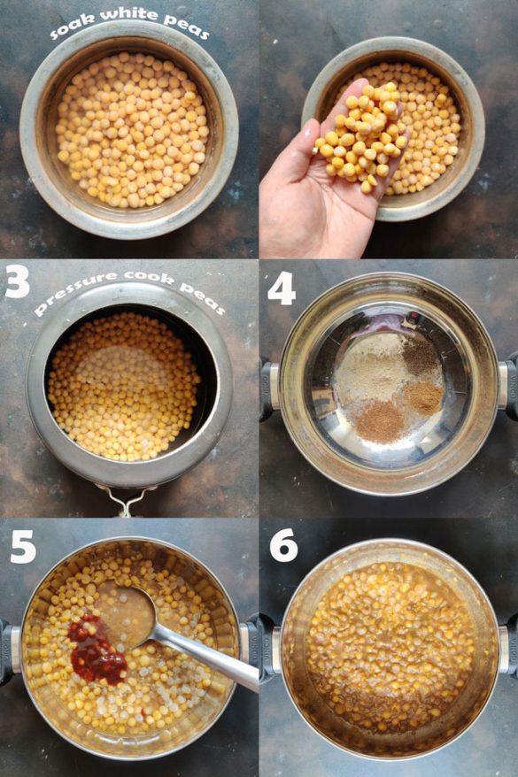 Matar Kulcha Recipe (Delhi Style Chole Kulche) - Fun FOOD Frolic