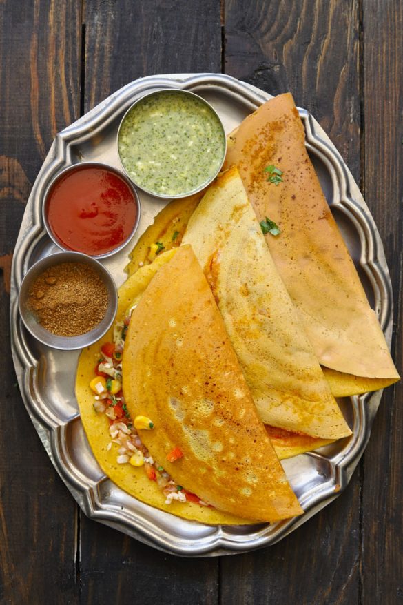 Besan Chilla Recipe - Fun FOOD Frolic