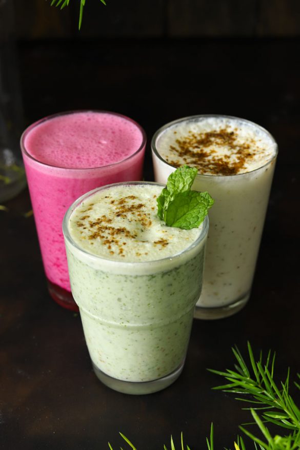 Chaas Recipe (Indian Buttermilk 3 Flavours) - Fun FOOD Frolic