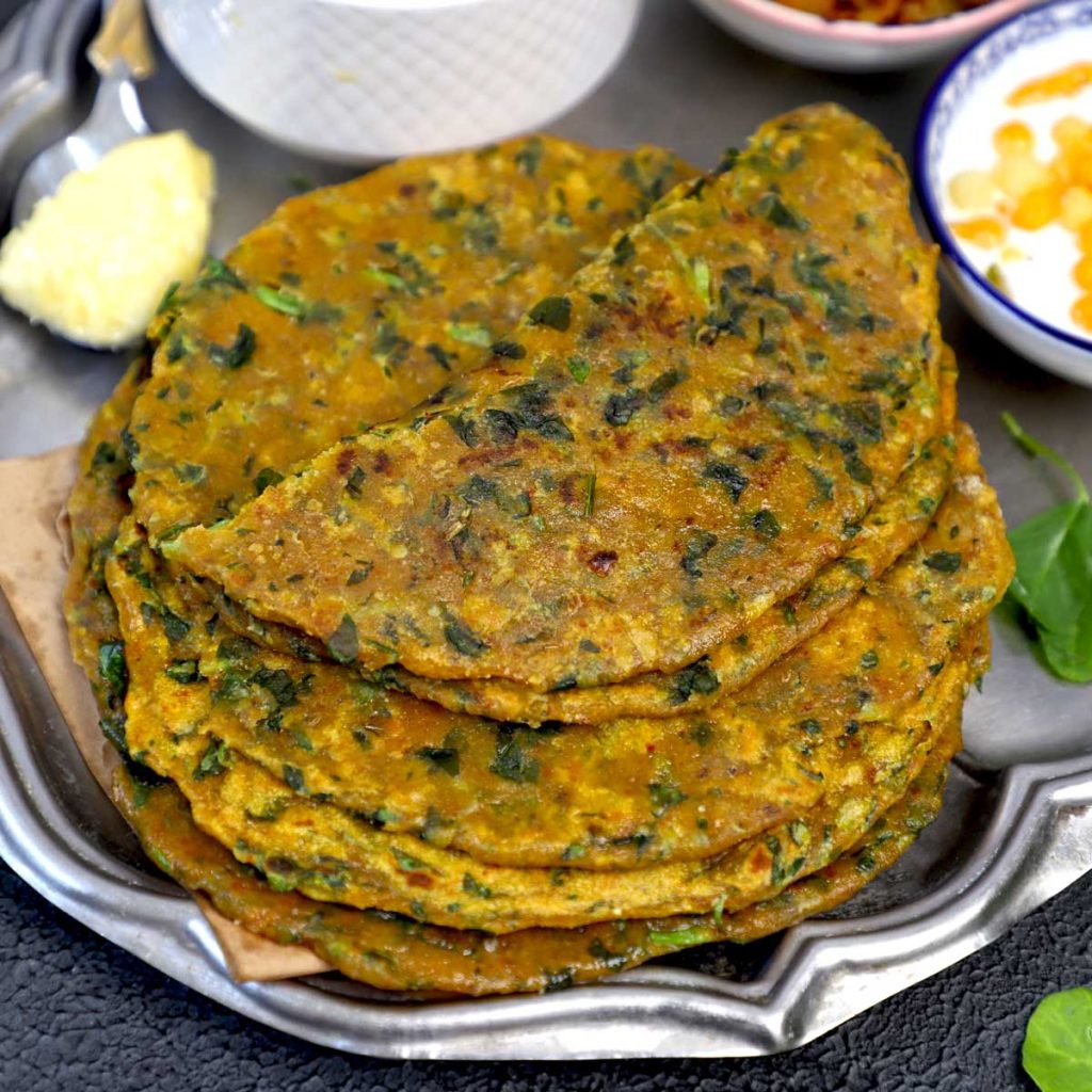 Methi Paratha Recipe - Fun FOOD Frolic