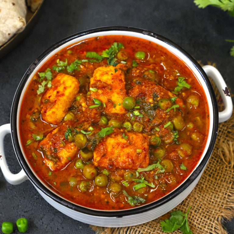 Matar Paneer Recipe (Instant Pot Paneer Curry) - Fun FOOD Frolic