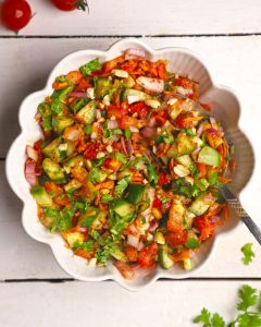 Indian Kachumber Salad Recipe