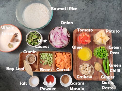 Veg Pulao Recipe (Pressure Cooker Pulao) - Fun FOOD Frolic