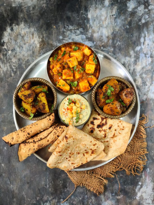 25 Indian Thali Ideas + Recipes - Fun FOOD Frolic