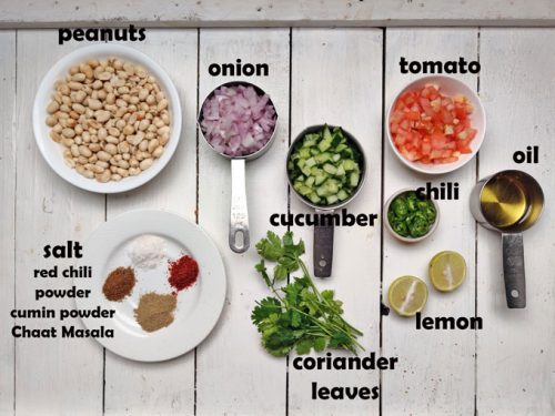 Peanut Chaat Recipe - Fun FOOD Frolic