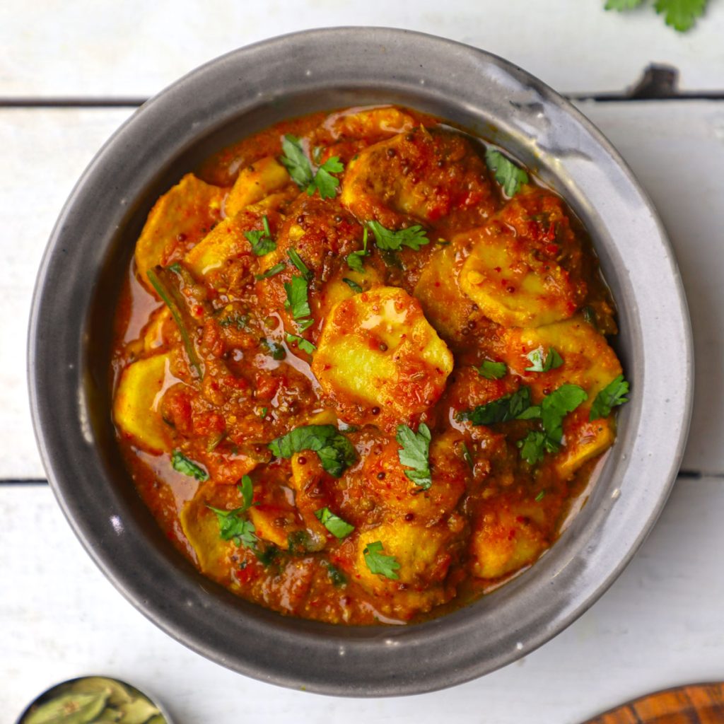 Arbi Ki Sabji Recipe - Fun FOOD Frolic