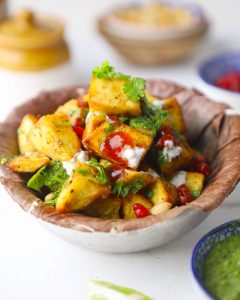 Sweet Potato Chaat Recipe (Falari Chaat) - Fun FOOD Frolic