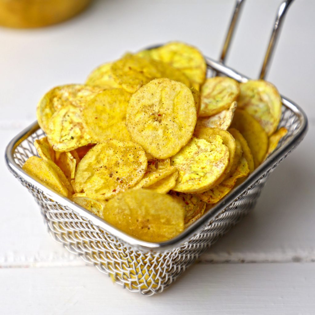 Air Fryer Banana Chips Recipe - Fun FOOD Frolic