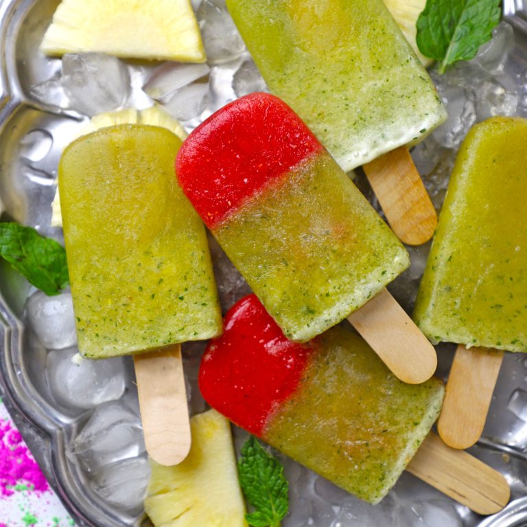 Pineapple Popsicles Recipe - Fun FOOD Frolic