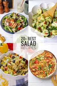 20+ Best Salad Recipes - Fun FOOD Frolic