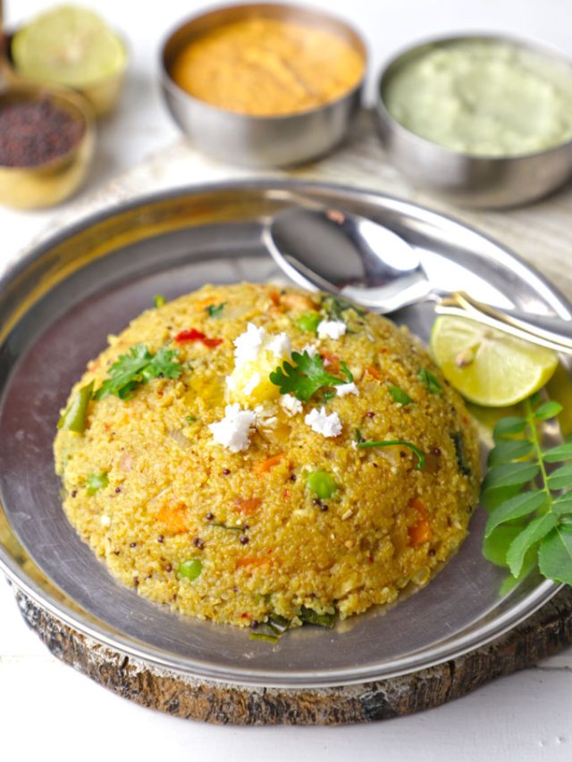 Masala Khara Bath Recipe - Fun FOOD Frolic