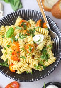 Fusilli Pasta Caprese - Fun FOOD Frolic