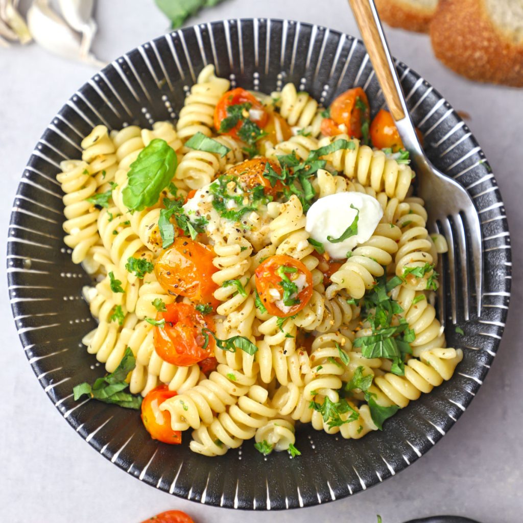 Fusilli Pasta Caprese - Fun FOOD Frolic