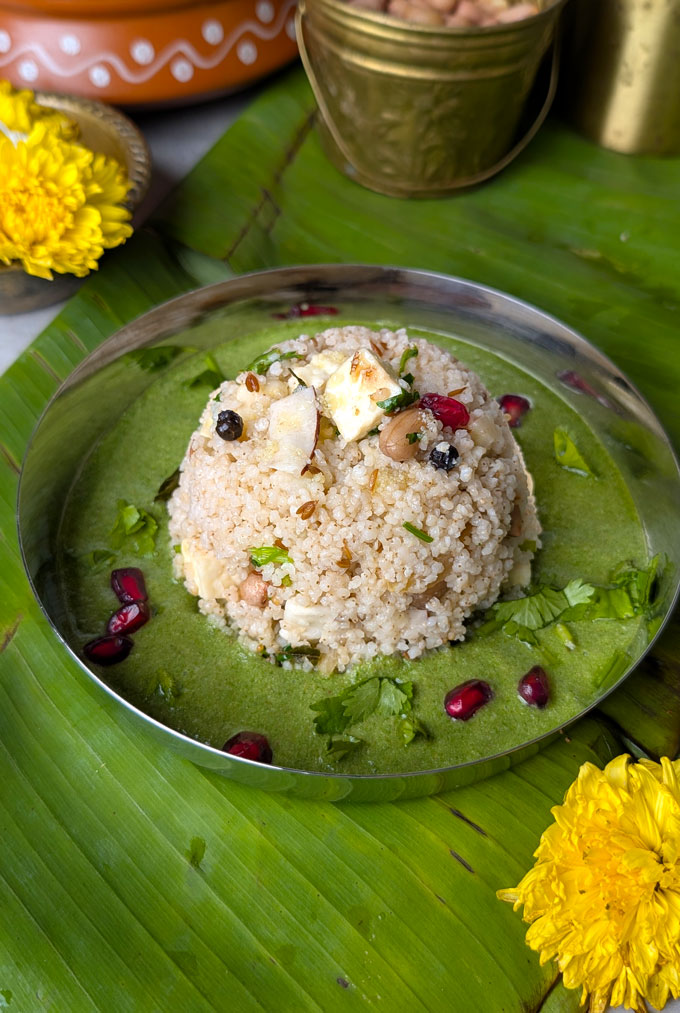 Samak Rice Upma Recipe - Fun FOOD Frolic