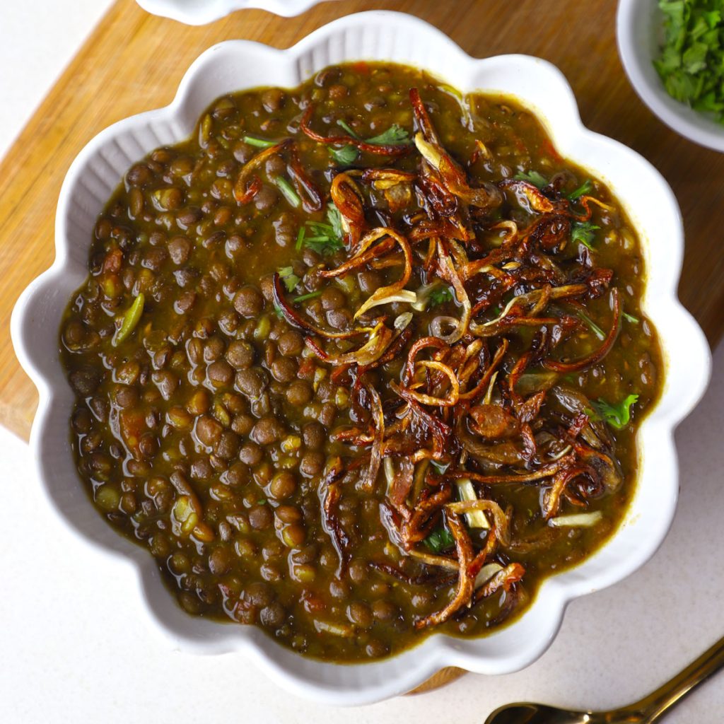 Whole Masoor Dal Recipe - Fun FOOD Frolic