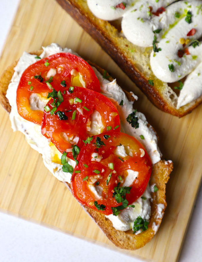 Whipped Tofu Toast Recipe - Fun FOOD Frolic